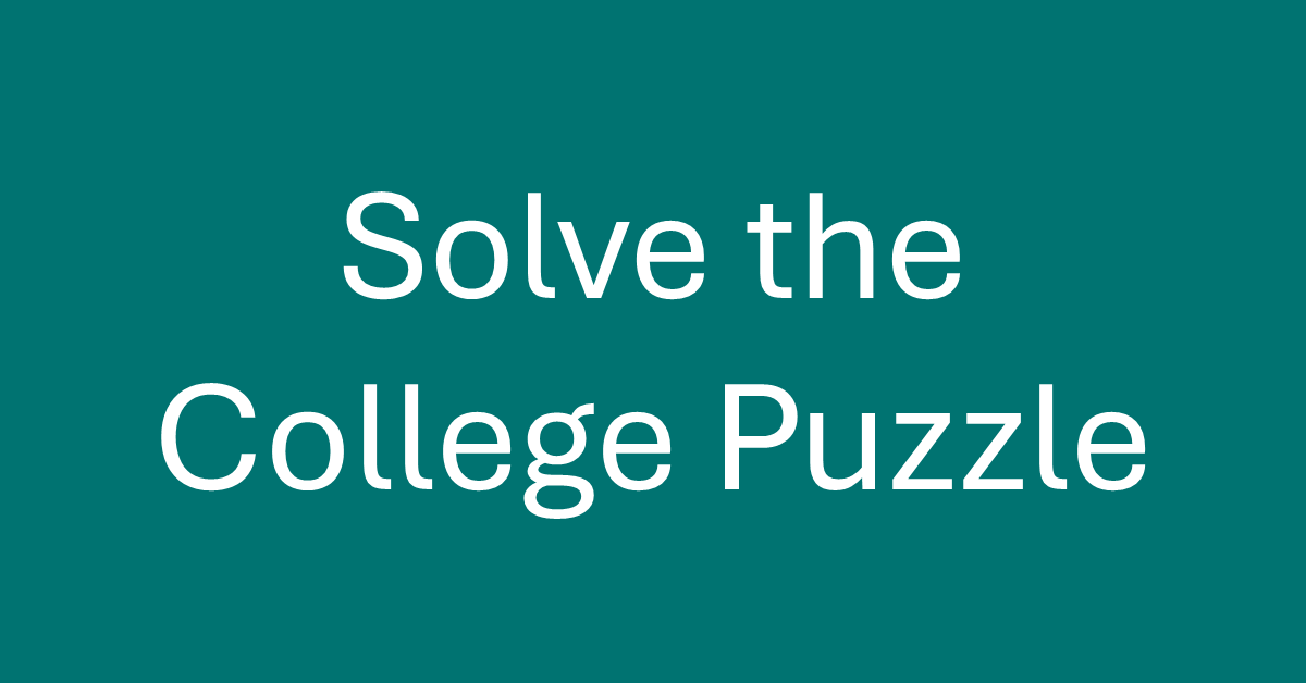 Solve the College Admissions Puzzle with Our Handbook & Web App ...